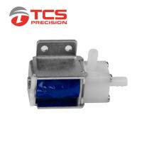 China Diaphragm 1.6W Micro Electric Air Valve DC 12V 2 Way 2 Position Electric Solenoid Valve for sale