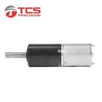 China 3.7V DC Planetary Micro Metal Gearmotor Low Noise 22mm Diameter for sale