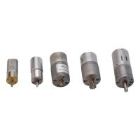 China 0.54A Micro Metal Gear Motor 25mm 12V 24V Parallel Shaft DC Gearmotor ROHS for sale