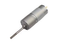 China Geared Electric Low Rpm High Torque DC Motor 37mm Diameter 555 DC Gear Motor for sale