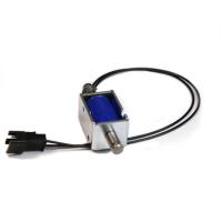 China DC 12V Linear Push Pull Solenoid Electromagnet Electric 350mmHg REACH ROSH for sale