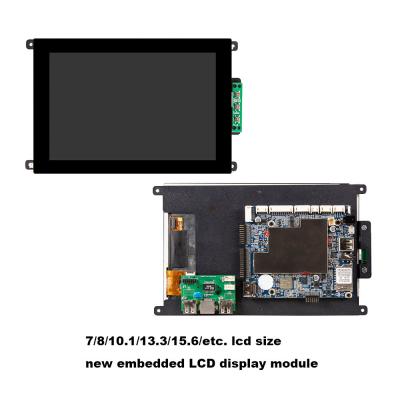 China 8 Inch LCD Touch Interactive Display Android Embedded Board with Multiple Network Interfaces and Ethernet for sale
