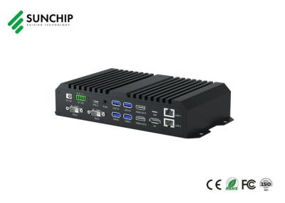 China Black 8K RK3568 Edge Computing Device RS232 4K Media Player Box for sale