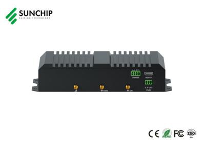 China Sunchip Android 12 Media box RK3588 Industrial ARM Board 8K Octa Core Dual 1000M  RS485 RS232 Edge computing player box for sale