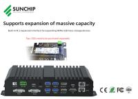 China RK3588 8K Edge Computing Box 4GB + 32GB Android 12 Industrial Control Player Box for sale