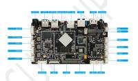 China AD-C36 Quad-Core Android Mainboard Embedded ARM Board for RK3566 Processor HD Display 4G LTE WIFI/BT G-Sensor RTC Touch USB UART for sale