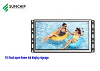 China 10.1inch Interactive Digital Signage WIFI BT LAN 4G LTE Open Frame LCD TOUCH Monitor USB Host for sale