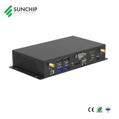 China RS232 USB 3.0 AIoT Integrated Media Player 2K 4K RK3568 Edge Computing Device for sale