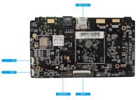 China RK3566 Quad-core Mainboard for Industrial Control with Multiple Network Interfaces and Strong Resistance to Interference for sale