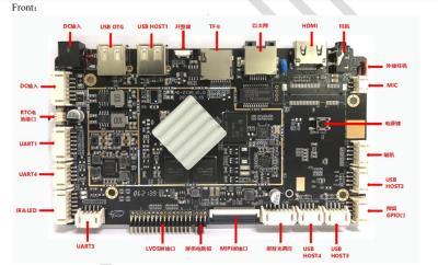 China Rk3288 Android Development Motherboard For LVDS MIPI Touch Screen Support 4G Lte for sale