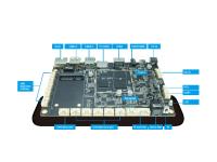 China HD Android 7.1 OS Mainboard RK3328 Embedded ARM Board H.265 4K Video Multiple Languages for sale