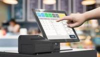 China 350cd/m2 Brightness POS Terminals Equipment DDR3 2GB Memory Support 110-240V for sale