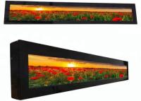 China !!!Network Stretched LCD Display 23.1 Inch For Supermarket Advertising Shelf for sale