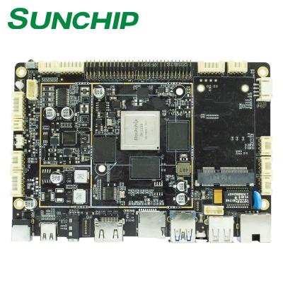 China Rockchip RK3399 Android Embedded Board With Android 10 OS For Commercial Advertising Display Machine for sale