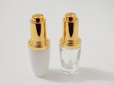 China ES-32115 glass cosmetic essential oil bottle & bulb dropper pipettes/closures/assemblies for sale
