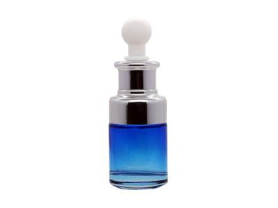 China ES-317Y glass cosmetic essential oil bottle & bulb dropper pipettes/closures/assemblies for sale