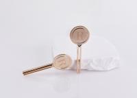 China Metal Cosmetic Skincare Spatula designed with Key-shape for sale