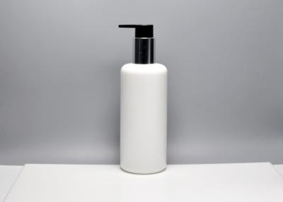 China Cylinder opaque 200ml boston round opal white glass lolotion bottles, primary cosmeceutical packaging for personal care for sale