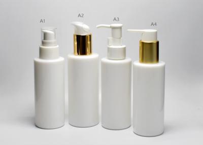 China BG-194Q-100A 120A cylinderic opal white glass bottles with lotion pump dispenser, glass primary packaging for medical for sale