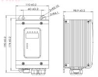 China SDVC21-LP 10A Variable Voltage Digital Controller for Vibratory Feeder 85-400VAC IP67 for sale