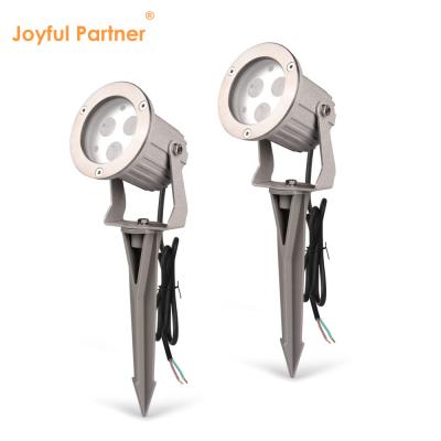 China LED Garden Spot Light Waterproof IP65 12V Low Voltage 0.5Meters Cable With Ground Spike for sale
