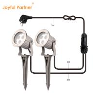 China LED Garden Spot Light Waterproof IP65 12V Low Voltage 0.5Meters Cable With Ground Spike for sale
