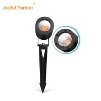 China COB Garden Spot Spike Light Warm White 6W LED Aluminum Face Cover For Garden Tree for sale