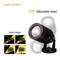 China Garden Tree Outdoor Spotlight Warm White LED Surface Mounted COB LED Anti-Glare Aluminum Body for sale