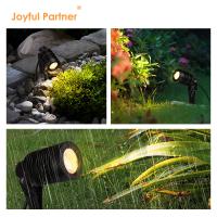 China Garden Tree Outdoor Spotlight Warm White LED Surface Mounted COB LED Anti-Glare Aluminum Body for sale