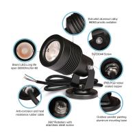 China Garden Spot Lights IP65 COB Outdoor waterproof Low Voltage DC24V With Aluminum Base for sale