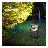 China Courtyard Garden Floodlight High Lumen Waterproof IP6518W 54W CREE LED Aluminum Square Shape for sale