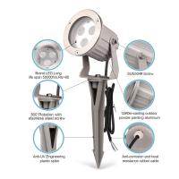 China Outdoor Tree Spot Lights RGB Colorful IP65 Waterproof 9W RGB3in1 LED DC24V 316 Stainless Steel Front Cover for sale