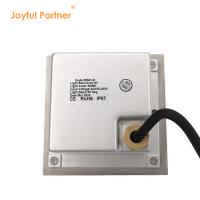 China 12VDC Square Underground Lamp IP67 4W 8W 125*125MM Stainless Steel DMX RGBW4in1 for sale