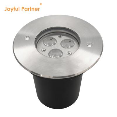 China Inground LED Outdoor Light DIA108MM 3000k Warm White Recessed In Ground IP67 Rated for sale