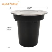 China Inground LED Outdoor Light DIA108MM 3000k Warm White Recessed In Ground IP67 Rated for sale