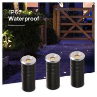 China LED Staircase Step Light Mini IP67 1W CREE XPE LED Single Color 316# Stainless Steel With Aluminum Back Box for sale