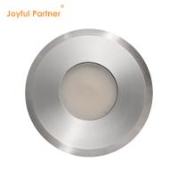 China Recessed Mini Deck Light 12V 24V 1W 2W LED Single Color DIA 38MM For Garden Square for sale