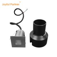 China IP67 LED In-ground Lighting 1W 2W 3W Recessed Square Type SS Cover Frosted Glass Without Lens for sale
