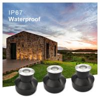 China In Ground Recessed Lighting 1W 2W 3000k Warm White IP67 Good Heat Dissipation Aluminum Body for sale
