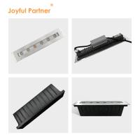China Linear LED Inground up Light 12W DMX512 Stainless Steel Front Cover Floor Recessed for sale