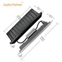 China Linear LED Inground up Light 12W DMX512 Stainless Steel Front Cover Floor Recessed for sale