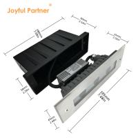 China LED in-Ground Light DC24V 3W 6W 3000K #316 SS IP67 Linear Length 195MM +Tempered Glass for sale