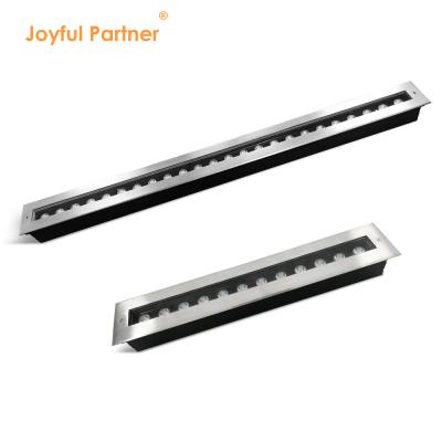 China Inground Linear Led Light 1 Meter Length 24W 48W IP67 Rated DMX Control For Outdoor Garden for sale