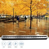China Inground Linear Led Light 1 Meter Length 24W 48W IP67 Rated DMX Control For Outdoor Garden for sale