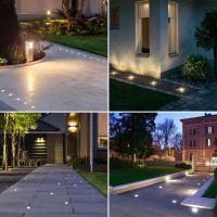 China LED Underground Lamps Stainless Steel 1W 2W AC/DC 2700K-6000K DIA38MM With Frosted Glass for sale