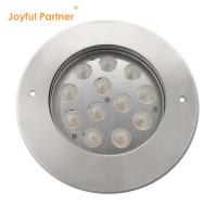 China IP67 LED Underground Light 12W 24W 36W DIA185MM RGB3in1 3000K Warm White For Garden Park Plaza for sale
