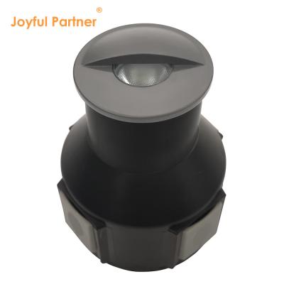 China Semi-shading In-ground Light 12V 24VDC Low Voltage 1W 2W With Honeycomb louver for sale