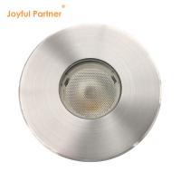 China 3W IP67 Recessed Round Deck Light 316 Stainless Steel Front Cover DIA55MM DC24V for sale