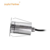 China Swimming Pool Underwater Lights Mini Recessed 1W 2W LED IP68 3000K Single Color 12V/24V DC Voltage for sale