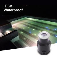 China Swimming Pool Underwater Lights Mini Recessed 1W 2W LED IP68 3000K Single Color 12V/24V DC Voltage for sale